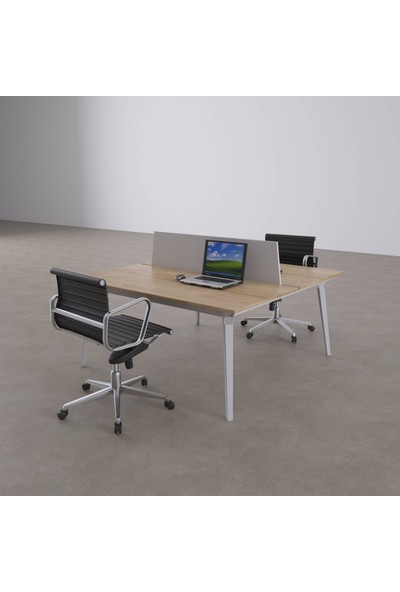 Tuundesign Nova Ikili Çalışma Masası Meşe Tuundesign Nova Ikili Çalışma Masası Meşe