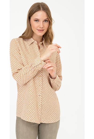 U.S. Polo Assn. Sarı Gömlek Uzunkol 50236862-VR043