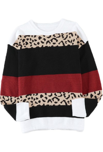 Jiukang Kadın Renkli Kazak (Yurt Dışından) Jiukang Kadın Renkli Kazak (Yurt Dışından)