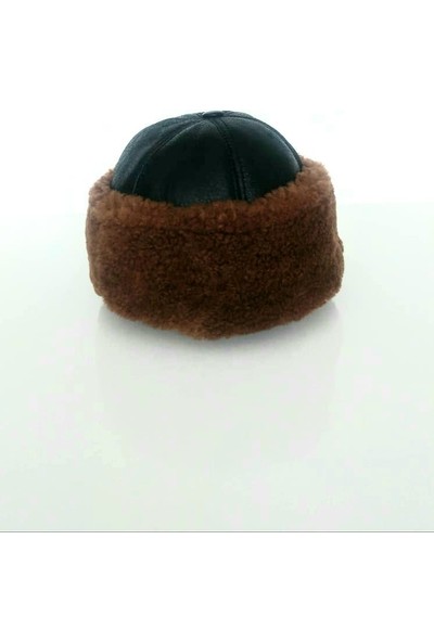 Darkbear Içi Kürklü Outdoor Deri Şapka Bere Darkbear Içi Kürklü Outdoor Deri Şapka Bere