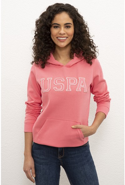 U.S. Polo Assn. Bayan Pembe Sweat Shirt Basic