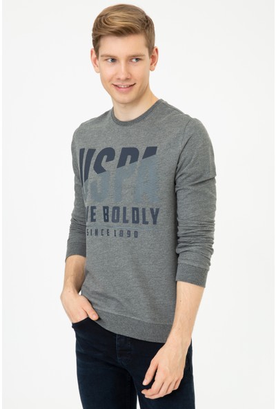 U.S. Polo Assn. Gri Sweatshirt 50247499-VR081