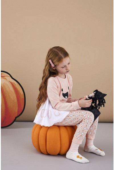 Penti Pembe Kız Çocuk Boo 2li Pijama Takımı