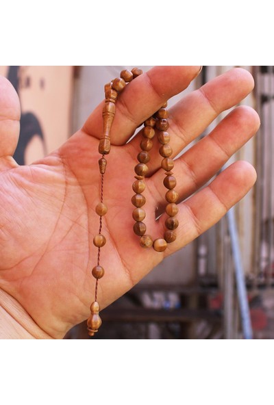 Tesbih Pasajı Naturel Fasetalı Kuka Tesbih