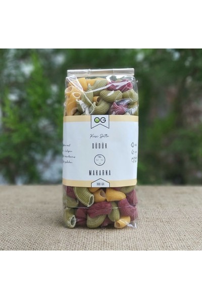 OG natural Sebzeli Düdük Makarna 300 gr