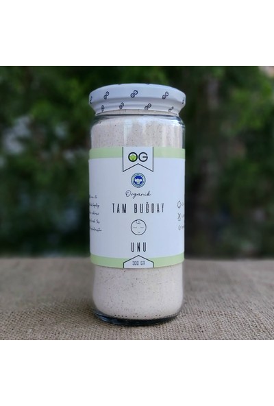 OG natural Organik Tam Buğday Unu +8 Ay 300 gr