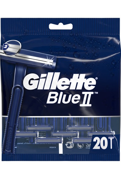 Gillette Blue2 Kullan At Tıraş Bıçağı 20'li Extra Büyük Paket Gillette Blue2 Kullan At Tıraş Bıçağı 20'li Extra Büyük Paket