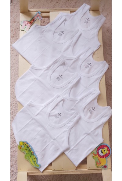 Ceylanoğlu Erkek Çocuk 6'lı Atlet Pamuk