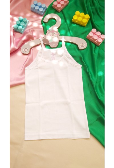 Ceylanoğlu Kız Çocuk Ip Askı Atlet 6'lı Pamuk