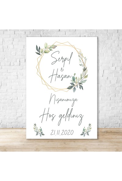 Asel Dekorasyon Karşılama Panosu