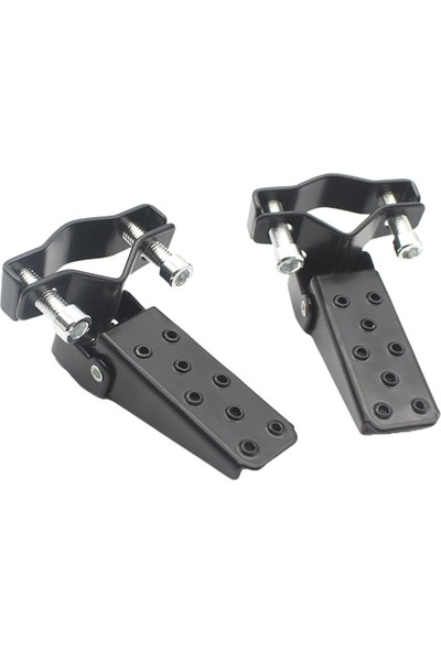 Motosiklet Çelik Footrests Pedalları 25-30MM Siyah Bisiklet Parçaları Yedek Parçalar Motosiklet Çelik Footrests Pedalları 25-30MM Siyah Bisiklet Parçaları Yedek Parçalar