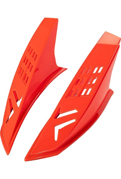 Plastik Motosiklet Kask Kulakları Boynuzları Koruyucu Dekoratif Parçalar Kırmızı Kırmızı Plastik Motosiklet Kask Kulakları Boynuzları Koruyucu Dekoratif Parçalar Kırmızı Kırmızı