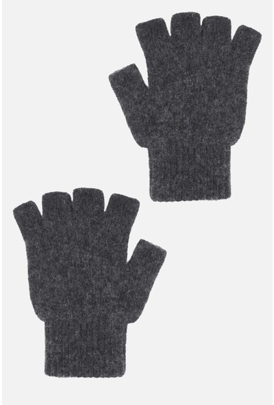 Pink Bear Klasik Angora Yünlü Unisex Yarım Parmak Eldiven Pink Bear Klasik Angora Yünlü Unisex Yarım Parmak Eldiven