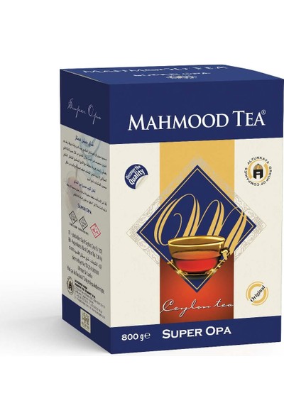 Mahmood Tea Super Opa Seylan Çayı 800 gr Mahmood Tea Super Opa Seylan Çayı 800 gr