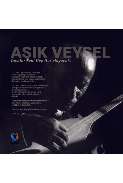 Aşık Veysel - Dostlar Seni Hep Hatırlayacak Plak Aşık Veysel - Dostlar Seni Hep Hatırlayacak Plak