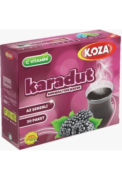 Koza Az Şek. Tek İçim. Karadut Aro. İçecek Tozu (30 Stick) Koza Az Şek. Tek İçim. Karadut Aro. İçecek Tozu (30 Stick)