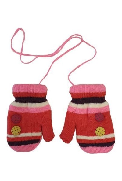 Sea Bubbles Düğme Detaylı Kız Bebek Eldiven Sea Bubbles Düğme Detaylı Kız Bebek Eldiven