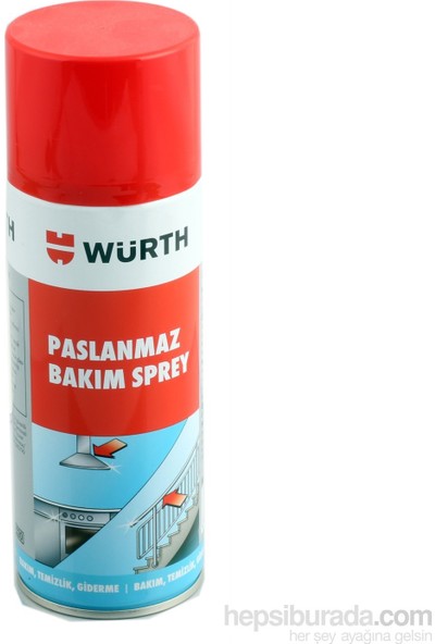 Würth Paslanmaz Bakım Spreyi