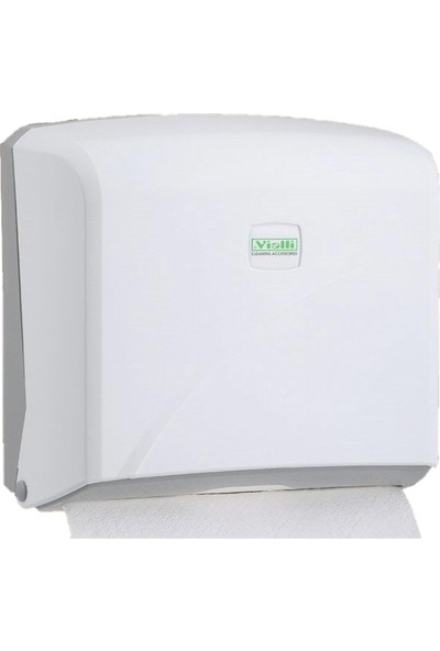 Vialli Z Katlı Kağıt Havlu Dispenseri 200'LÜ Vialli Z Katlı Kağıt Havlu Dispenseri 200'LÜ