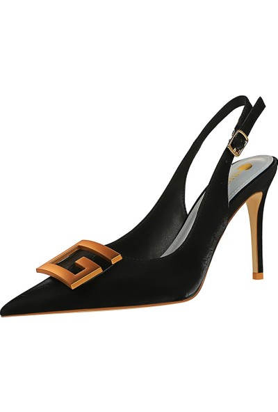 Bigtree Kadın Yüksek Topuklu Slingback Ayakkabılar (Yurt Dışından) Bigtree Kadın Yüksek Topuklu Slingback Ayakkabılar (Yurt Dışından)