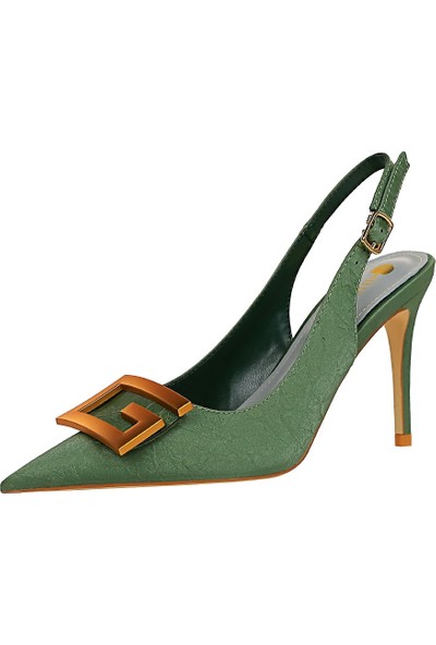 Bigtree Kadın Yüksek Topuklu Slingback Ayakkabılar (Yurt Dışından) Bigtree Kadın Yüksek Topuklu Slingback Ayakkabılar (Yurt Dışından)