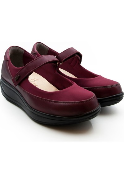Dr.comfort Bordo Streç Rocker Bottom Ayakkabı Dr.comfort Bordo Streç Rocker Bottom Ayakkabı