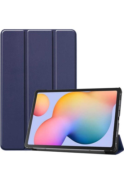 Case 4U Lenovo M10 Plus TB-X606F Kılıf Smart Cover Katlanabilir Standlı Kapaklı Tablet Kılıfı Lacivert Case 4U Lenovo M10 Plus TB-X606F Kılıf Smart Cover Katlanabilir Standlı Kapaklı Tablet Kılıfı Lacivert