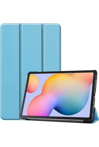 Case 4U Lenovo M10 Plus TB-X606F Kılıf Smart Cover Katlanabilir Standlı Kapaklı Tablet Kılıfı Açık Mavi Case 4U Lenovo M10 Plus TB-X606F Kılıf Smart Cover Katlanabilir Standlı Kapaklı Tablet Kılıfı Açık Mavi