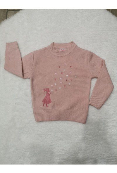 Yağız Bebe Kız Çocuk Triko Kazak