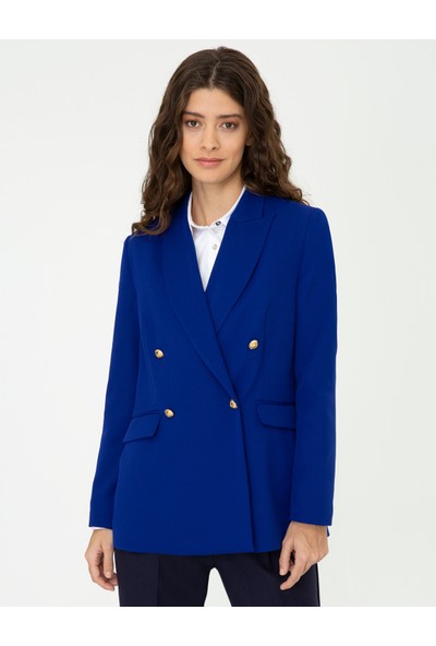 Pierre Cardin Sax Standart Fit Ceket 50244994-VR045 Pierre Cardin Sax Standart Fit Ceket 50244994-VR045