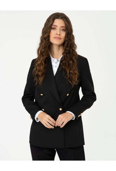 Pierre Cardin Siyah Standart Fit Ceket 50244994-VR046