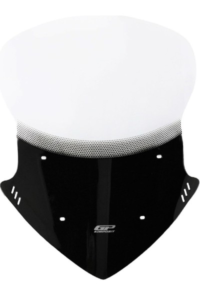 Gp Kompozit Honda Nc 750 x 2021 Uyumlu Baskılı Ön Cam Şeffaf 48 cm