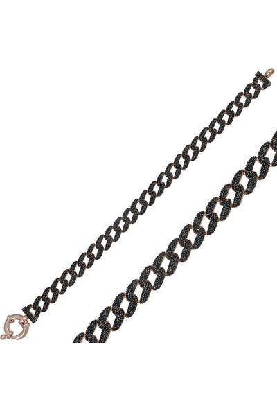 Gumush Gümüş Taşlı Gurmet Bayan Bileklik