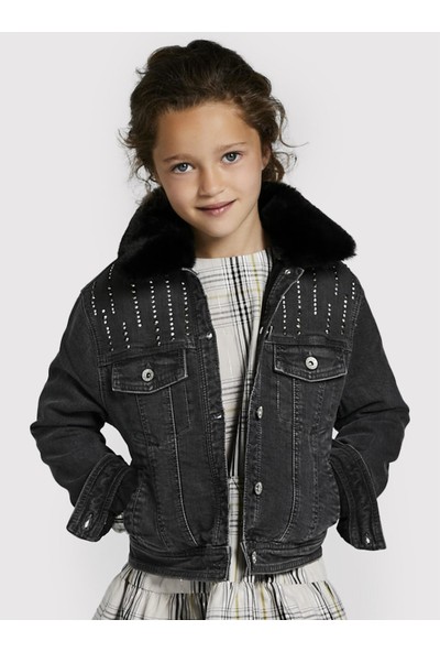 Mayoral Kız Çocuk Denim Çeket 7430