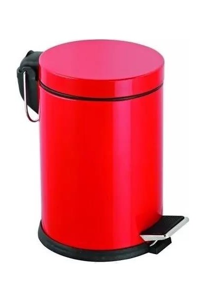 MaxiFlow 5 Lt Standart Çöp Kovası Boyalı Kırmızı MaxiFlow 5 Lt Standart Çöp Kovası Boyalı Kırmızı