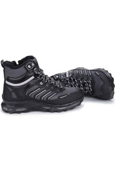 Woggo Sw 8055 Içi Termal Kürklü Erkek Çocuk Bot Ayakkabı