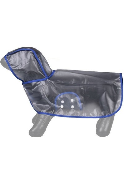 Sanal Köpek Yağmurluğu - Mavi - (Small)