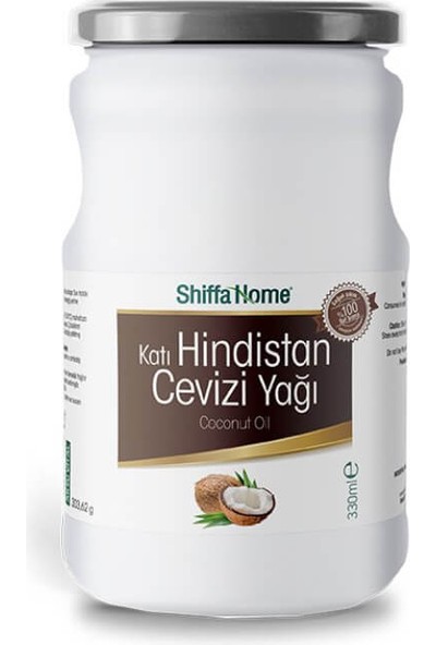 Shiffa Home Katı Hindistan Cevizi Yağı 330 gr Shiffa Home Katı Hindistan Cevizi Yağı 330 gr