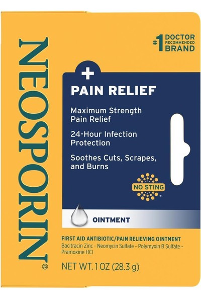Neosporin Pain Relief Ointment 28.3gr Neosporin Pain Relief Ointment 28.3gr
