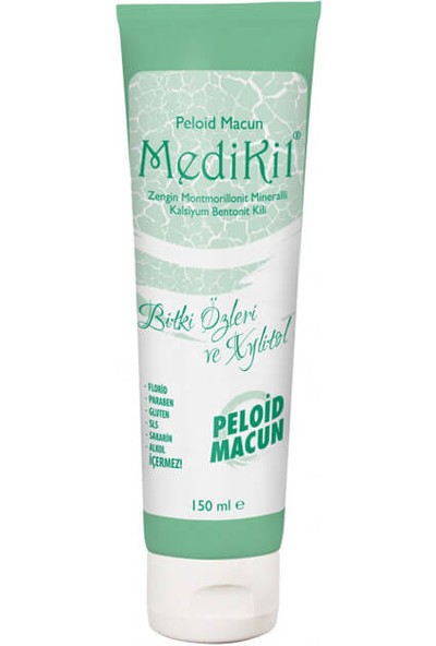 Medikil Peloid Diş Macunu Bitki Özleri ve Xylitol 150 ml