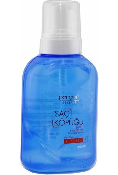 Perçem Sıvı Saç Köpüğü Süper Kalıcı Bukle 500 ml