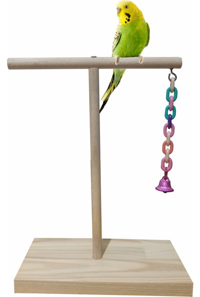 Uniq Bird Toys Zilli Kuş T Tüneği 30 cm Uniq Bird Toys Zilli Kuş T Tüneği 30 cm