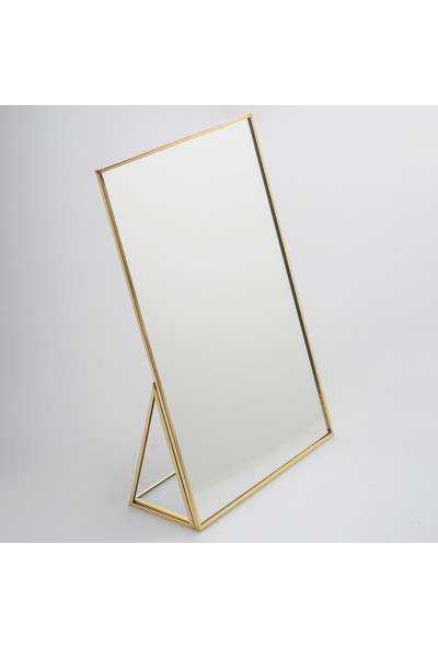 El Crea Designs Masaüstü Ayna Dekoratif Iskandinav Tarzı Makyaj Banyo Bohem Dekorasyon Pirinç Gold Brass 30X20CM El Crea Designs Masaüstü Ayna Dekoratif Iskandinav Tarzı Makyaj Banyo Bohem Dekorasyon Pirinç Gold Brass 30X20CM