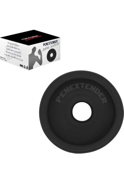 Sleeve Penextender Dark Sleeve Penis Pompası Yedek Başlık - Small Sleeve Penextender Dark Sleeve Penis Pompası Yedek Başlık - Small
