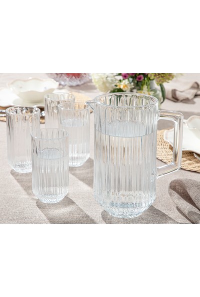 English Home Seana Cam 5 Parça Su Takımı 1,8l Şeffaf