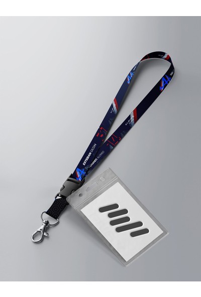 FNBX Alpine F1 Team Yaka Kartı Boyun Askı Ipi FNBX Alpine F1 Team Yaka Kartı Boyun Askı Ipi