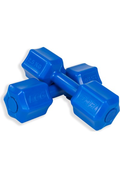 ECG Ecgspor 2.5 kg Mavi Dambıl Seti 2.5 kg x 2 Toplam 5 kg Ağırlık Seti ECG Ecgspor 2.5 kg Mavi Dambıl Seti 2.5 kg x 2 Toplam 5 kg Ağırlık Seti