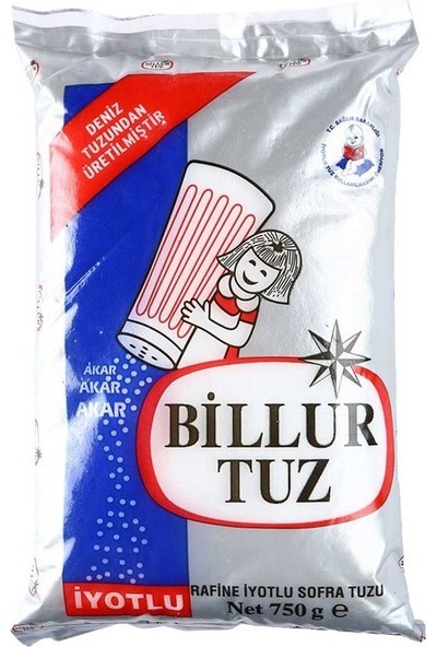 Billur Tuz 750 gr x 30