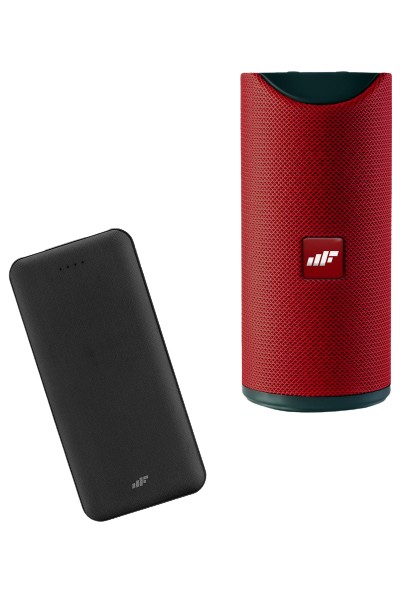 Mf Product Acoustic 0123 Bluetooth Hoparlör Kırmızı + 0653 10000 Mah Powerbank Siyah Mf Product Acoustic 0123 Bluetooth Hoparlör Kırmızı + 0653 10000 Mah Powerbank Siyah