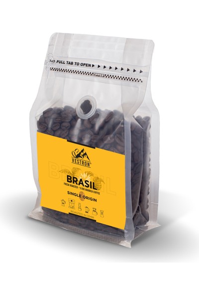 Vestron Brasil Santos Yöresel Çekirdek Filtre Kahve 250 gr Vestron Brasil Santos Yöresel Çekirdek Filtre Kahve 250 gr